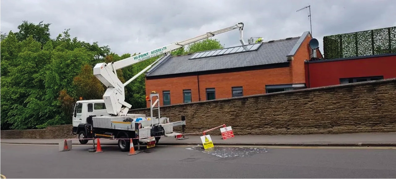 High Level Window Cleaning Sheffield | Hi Point Access
